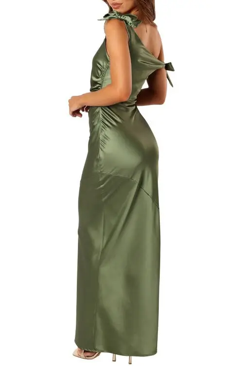 PETAL & PUP Selma One-shoulder Gown