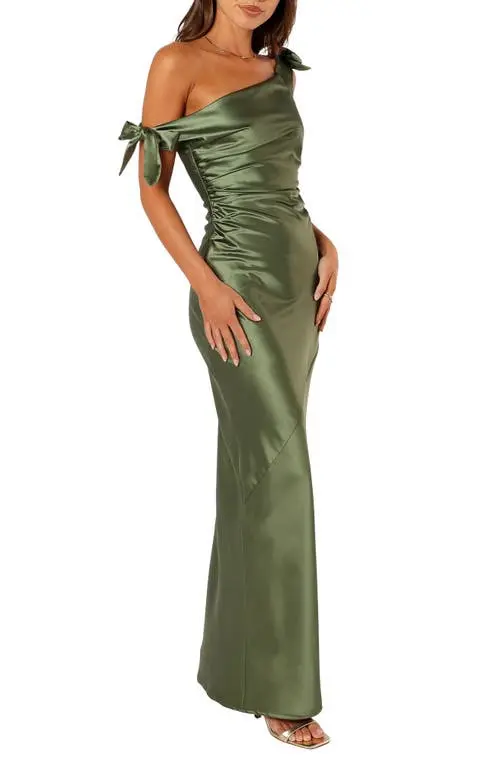 PETAL & PUP Selma One-shoulder Gown