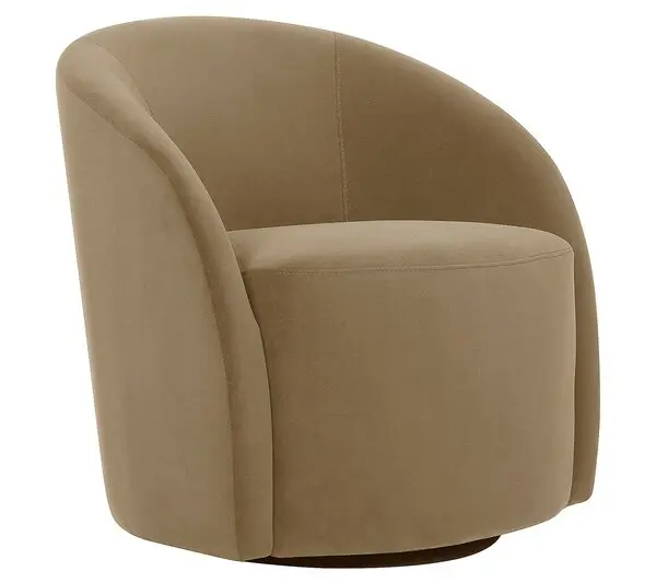 LIFESTYLE SOLUTIONS Bailey Swivel Accent Chair - One-color