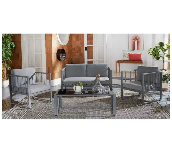 SAFAVIEH Holyoke 4 Piece Living Set - One-color