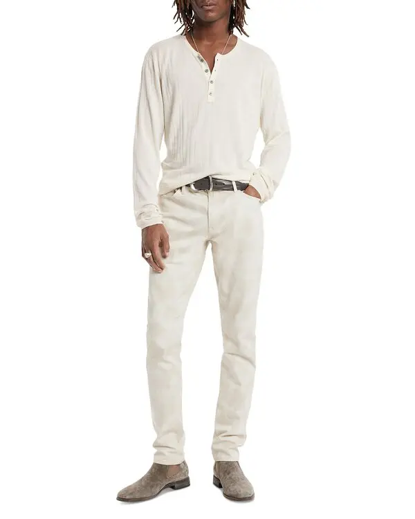 John Varvatos Ivora Regular Fit Henley Shirt