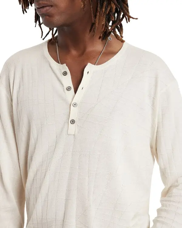 John Varvatos Ivora Regular Fit Henley Shirt