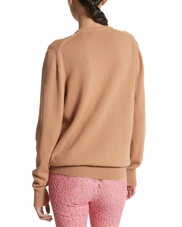 Michael Kors Cashmere V-neck Sweater - Suntan