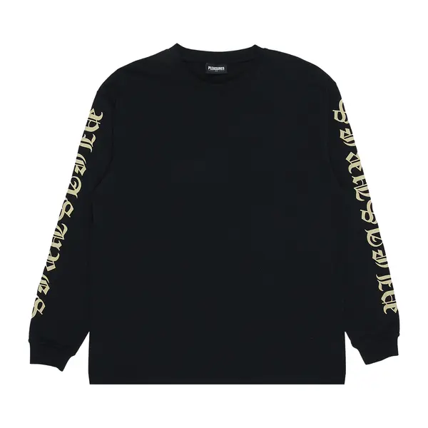 PLEASURES Old E Heavyweight Long-sleeve