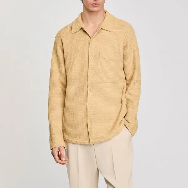 Sandro Oversized Knit Shirt