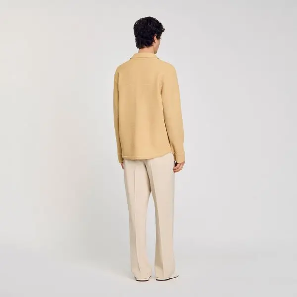 Sandro Oversized Knit Shirt
