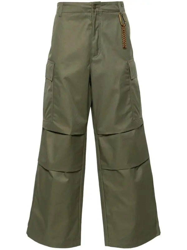 DARKPARK Twill Wide-leg Trousers