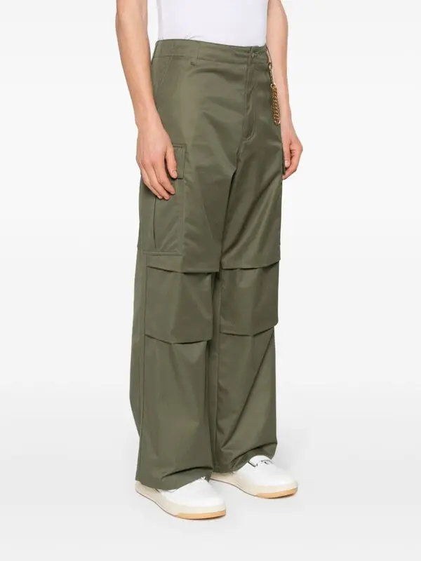 DARKPARK Twill Wide-leg Trousers
