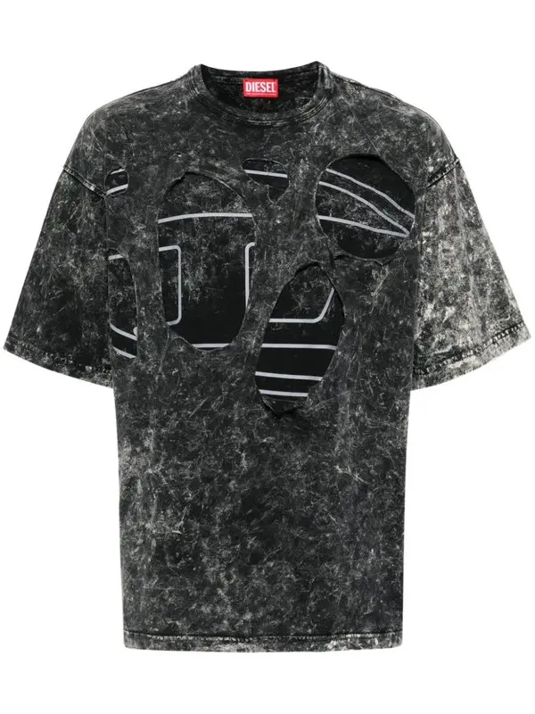 DIESEL® T-boxt Peeloval Cotton T-shirt