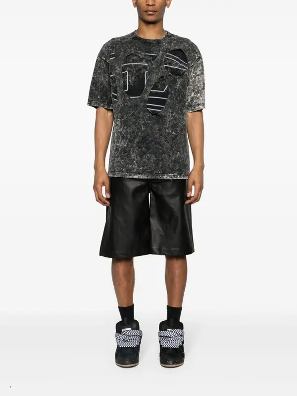 DIESEL® T-boxt Peeloval Cotton T-shirt