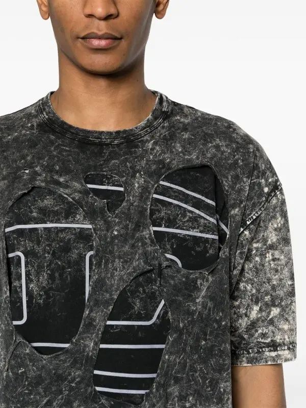 DIESEL® T-boxt Peeloval Cotton T-shirt