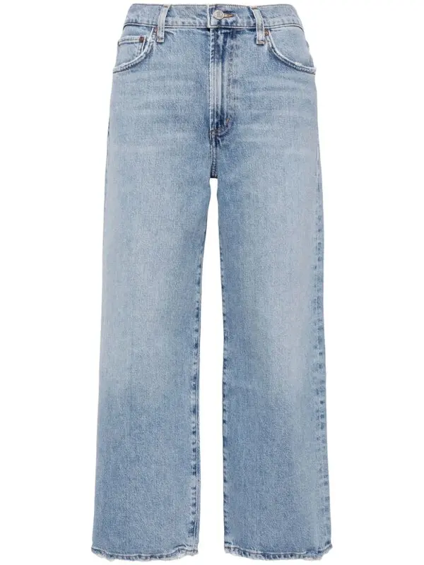 AGOLDE Harper Mid-rise Cropped Jeans