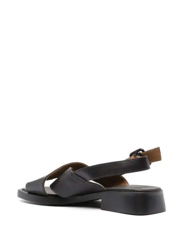 Camper Dana Leather Slingback Sandals