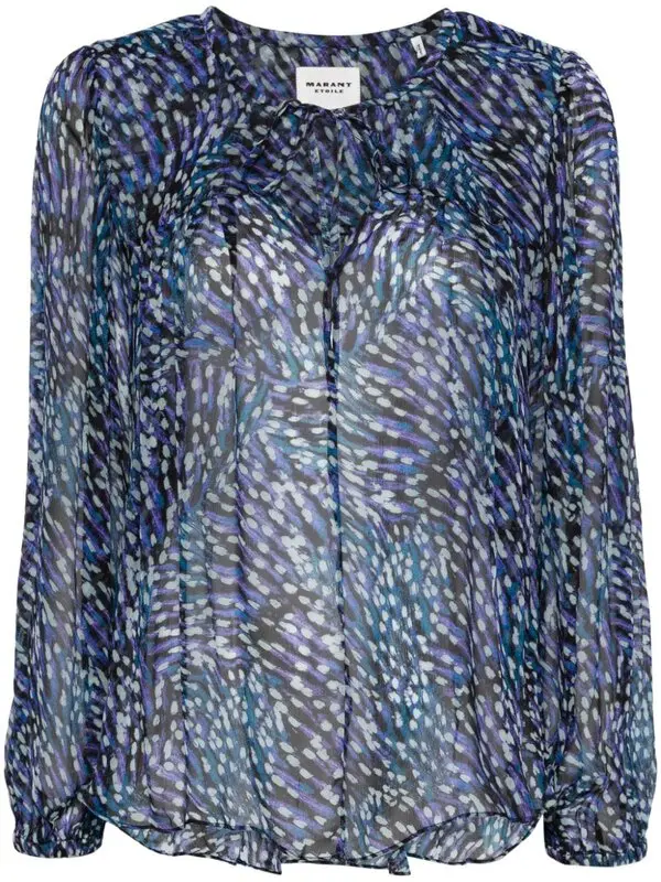 MARANT ETOILE Daytonea Georgette Blouse