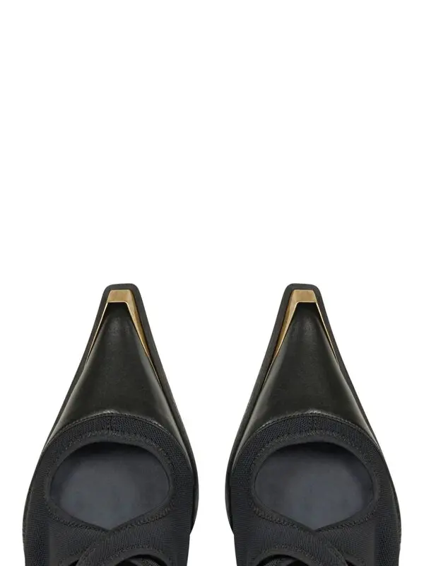 Etro Pointed Slingback Ballerina Shoes