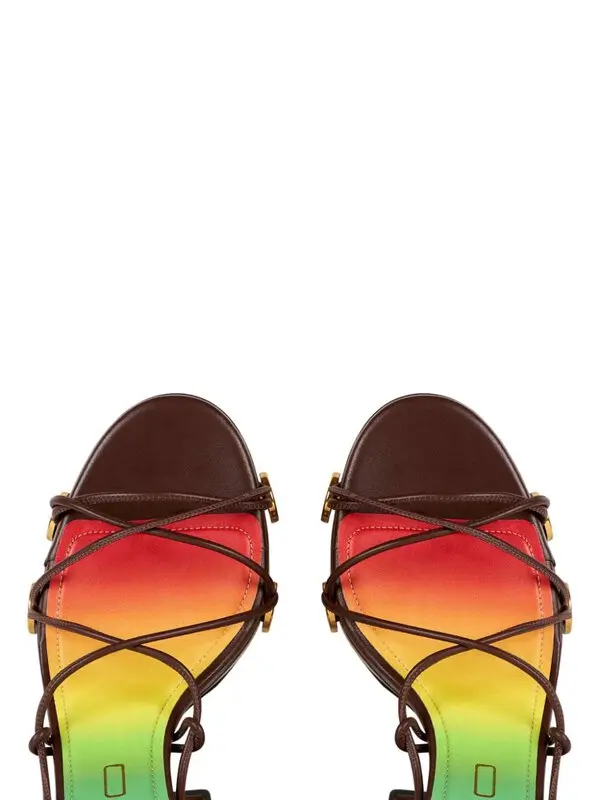 Etro Tie-fastening Platform Sandals
