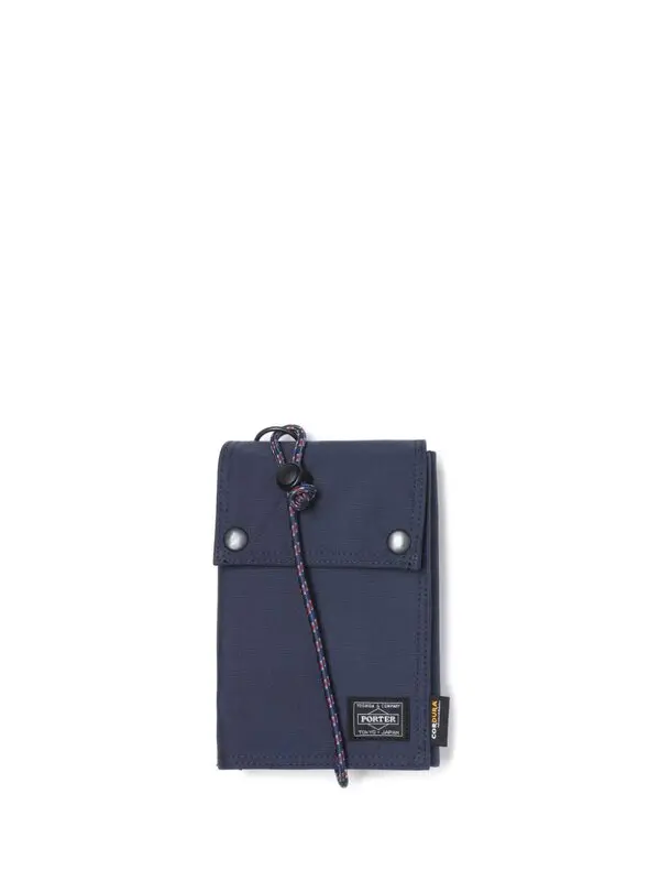 Comme Des Garçons Logo-appliqué Messenger Bag - Blue