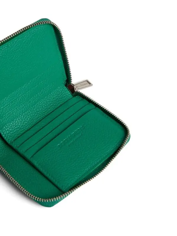 Dsquared2 Logo-embroidered Leather Wallet
