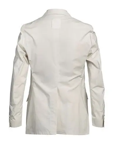 LARDINI Single-breasted Blazer - White