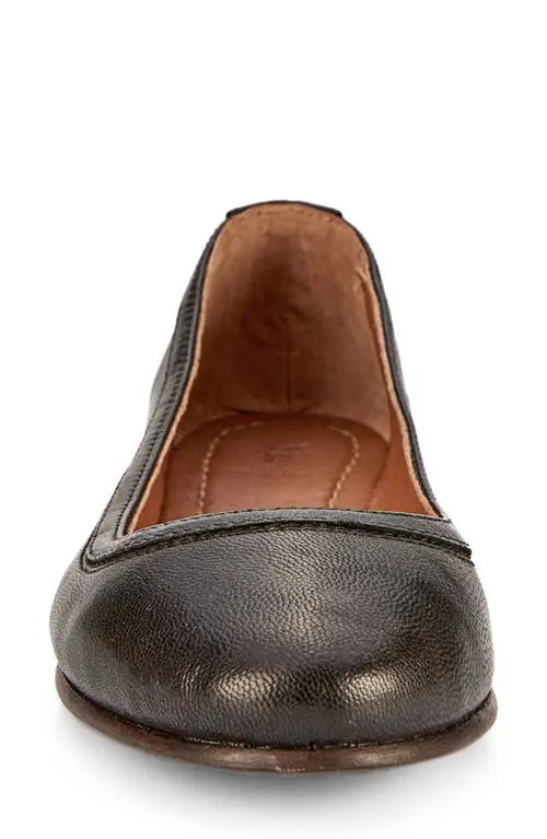 Frye Carson Ballet Flat - Black