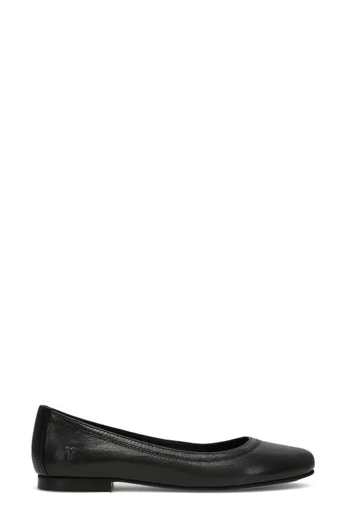 THE FRYE COMPANY Carson Ballet Flat - Black