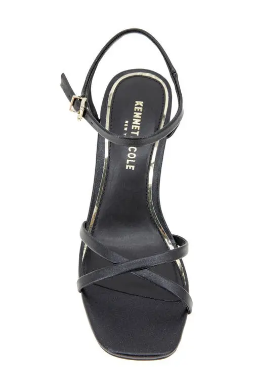KENNETH COLE Freya Wedge Sandal - Black