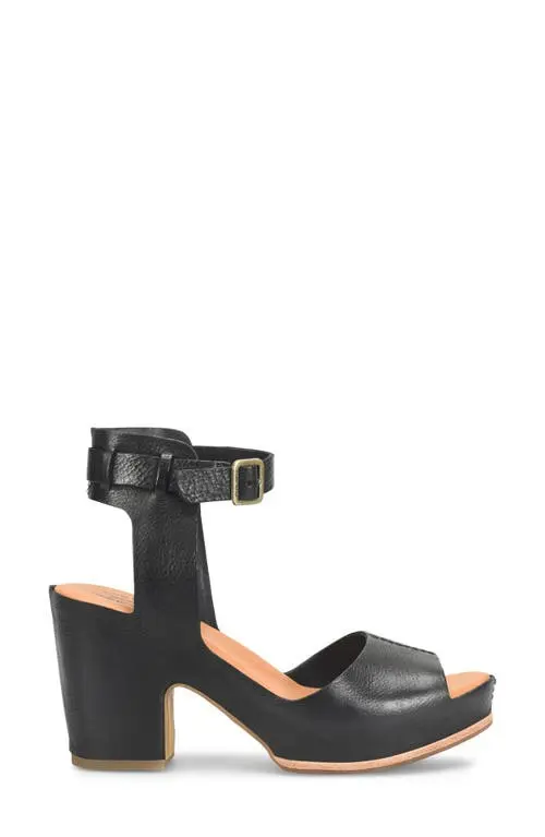 Kork-Ease® Stasia Platform Sandals - Black