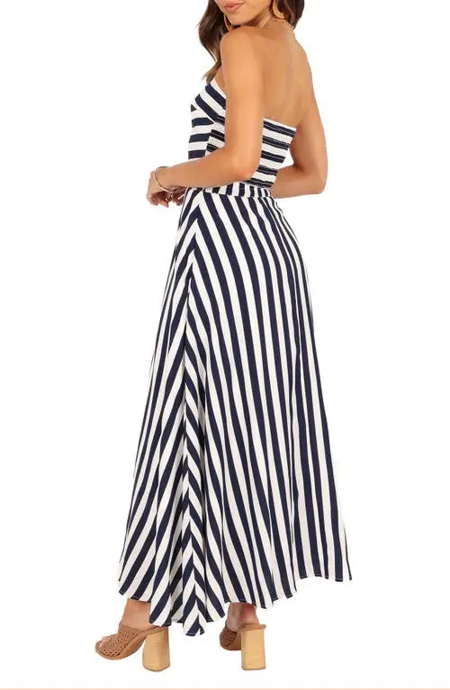 PETAL & PUP Elijah Stripe Tube Top & Maxi Skirt Set