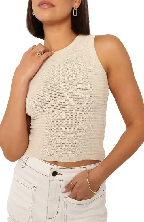 PETAL & PUP Maisey Knit Tank - Ecru