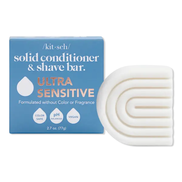 KITSCH Ultra Sensitive Solid Conditioner & Shave Bar - One-color