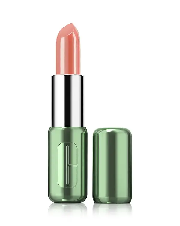 CLINIQUE Pop Shine Longwear Lipstick - Nude Pop