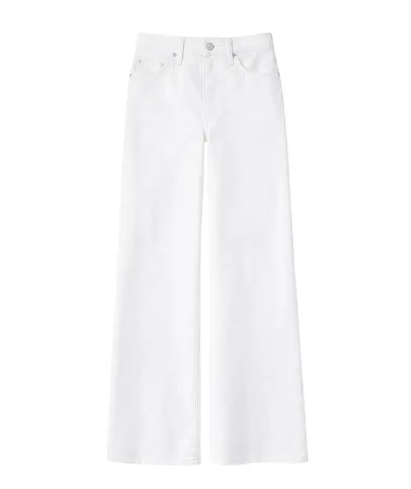 Rag & Bone Featherweight Logan High-rise Jeans - Optic White