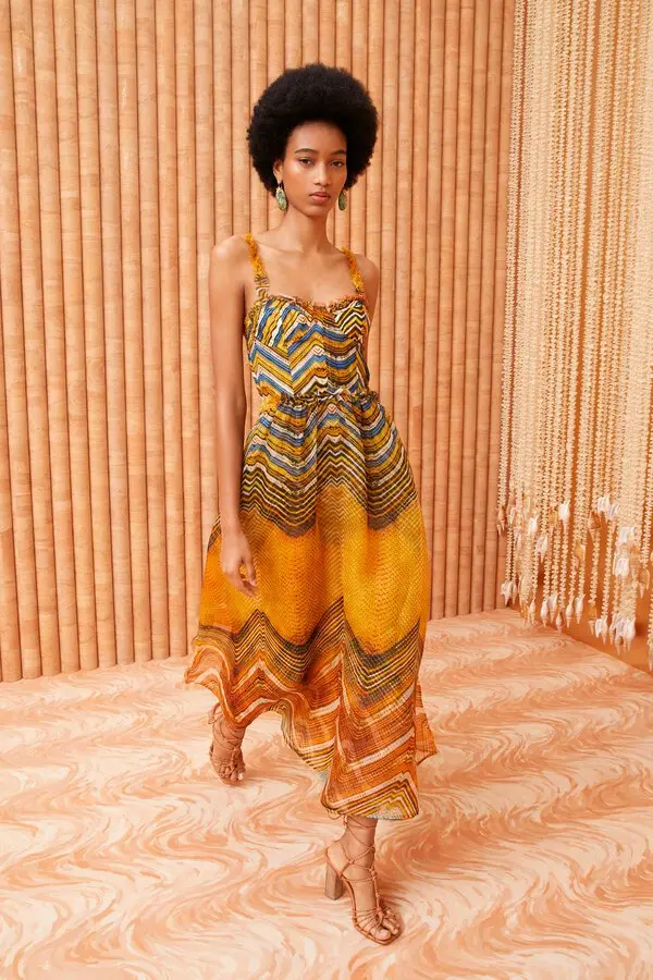 Ulla Johnson Gisele Dress In Golden Palm - 70% Off | Editorialist