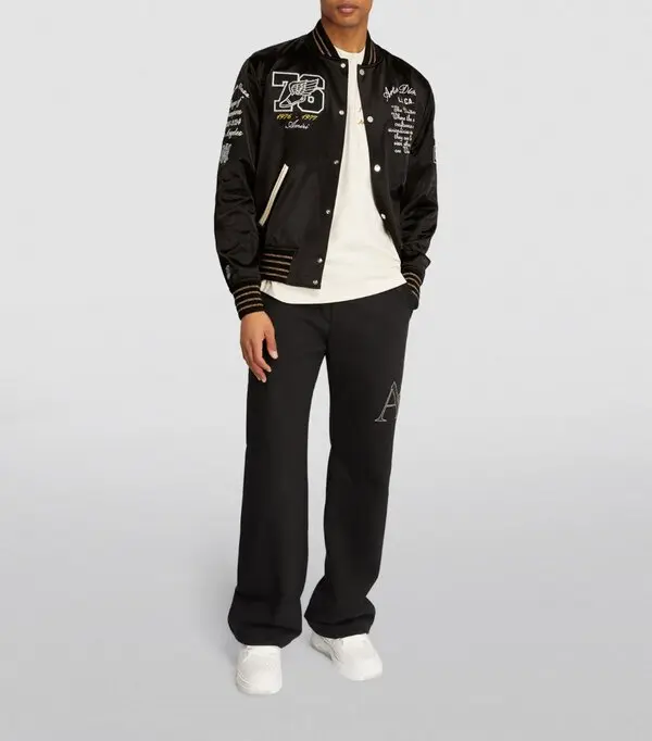 Amiri Embellished Eagle Bomber Jacket