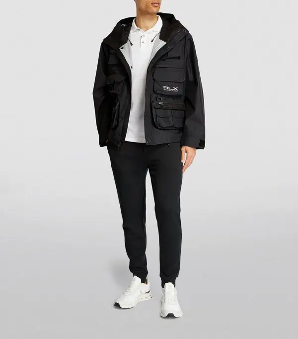 Ralph Lauren Water-Repellent Wading Jacket In Black - 80% Off