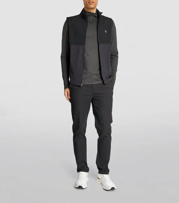Vuori Ease Performance 2.0 Half-zip Sweatshirt - Grey