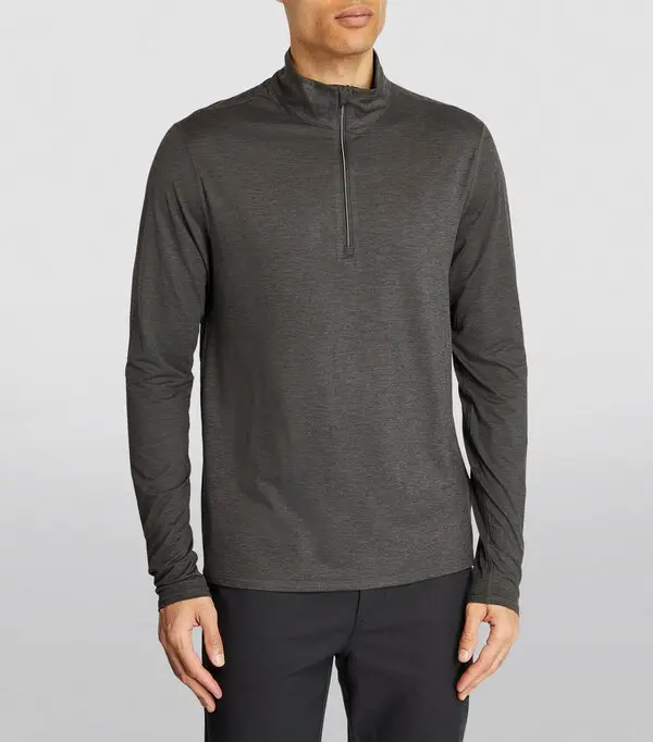 Vuori Ease Performance 2.0 Half-zip Sweatshirt - Grey