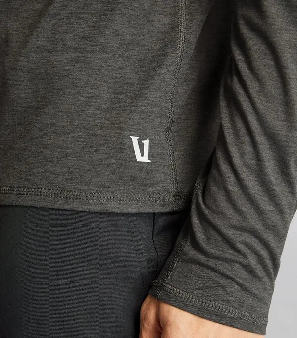 Vuori Ease Performance 2.0 Half-zip Sweatshirt - Grey