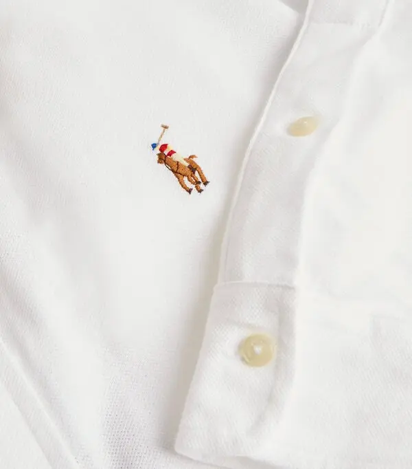 Polo Ralph Lauren Cotton Mesh Oxford Shirt - White