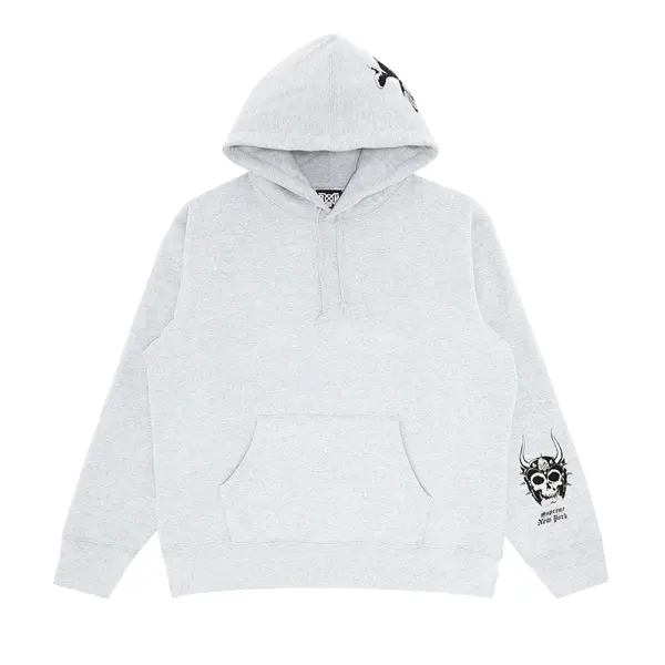 Supreme X Bounty Hunter Hooded Sweatshirt - Grey