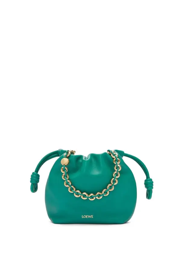 Loewe Flamenco Mini Purse Bag - Couleur: Vert Émeraude