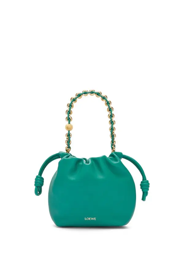 Loewe Flamenco Mini Purse Bag - Couleur: Vert Émeraude