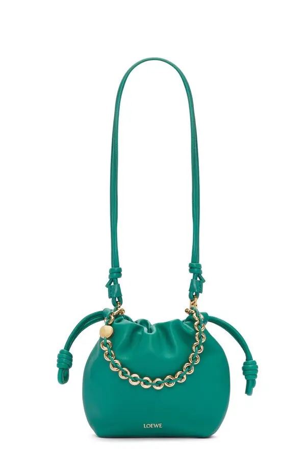 Loewe Flamenco Mini Purse Bag - Couleur: Vert Émeraude