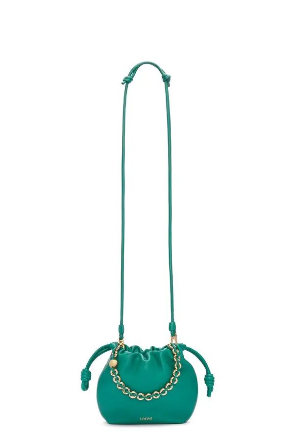 Loewe Flamenco Mini Purse Bag - Couleur: Vert Émeraude