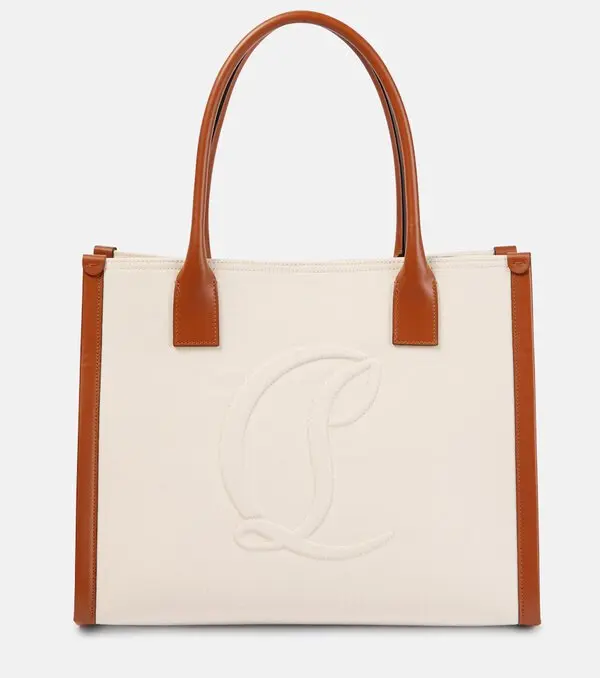 CHRISTIAN LOUBOUTIN By My Side Large Tote - Beige