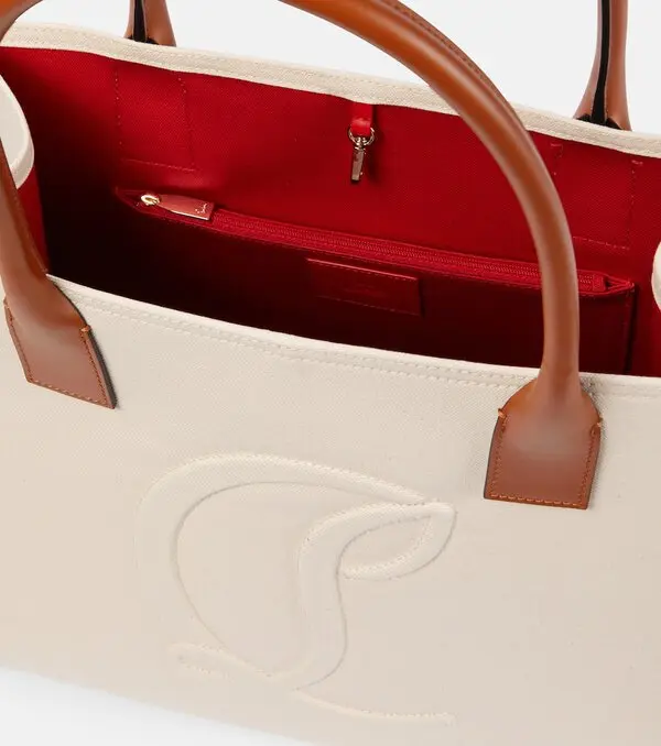 CHRISTIAN LOUBOUTIN By My Side Large Tote - Beige