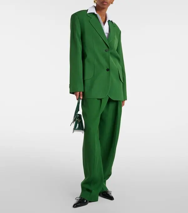 Jacquemus La Veste Titolo Blazer - Green