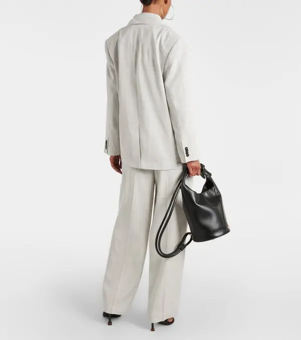 Jacquemus La Veste Titulo Oversized Blazer - Grey