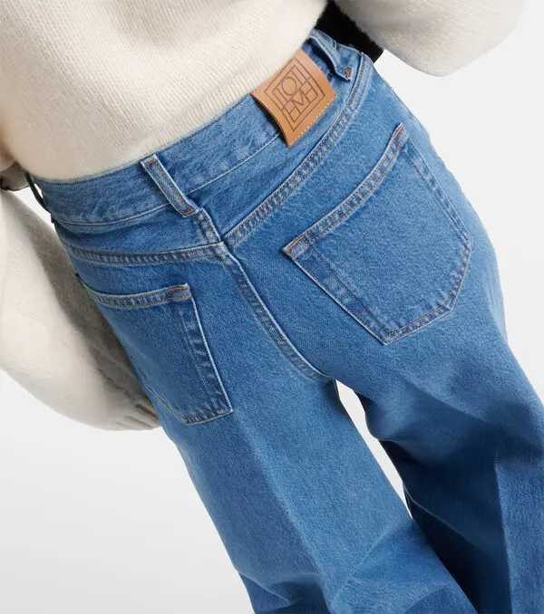 TOTEME Wide-leg Jeans - Blue