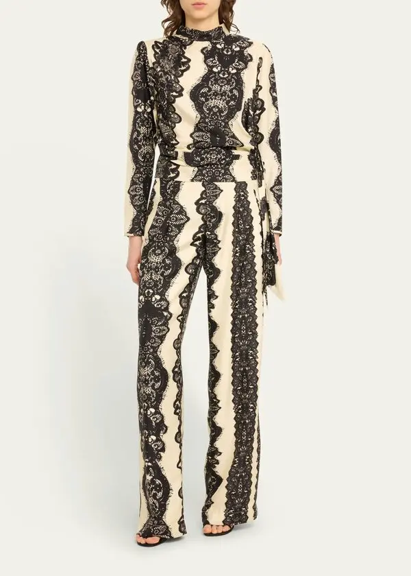 Libertine Venetian Lace Trousers
